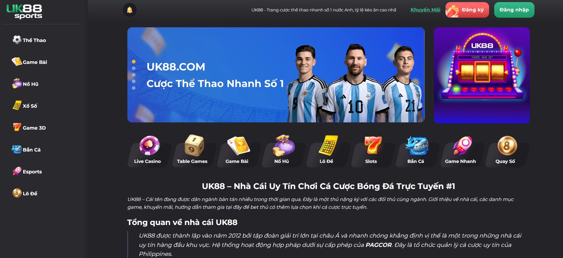 UK88 | Link Đăng Nhập Nhà Cái Uk88 Chính Thức 2025